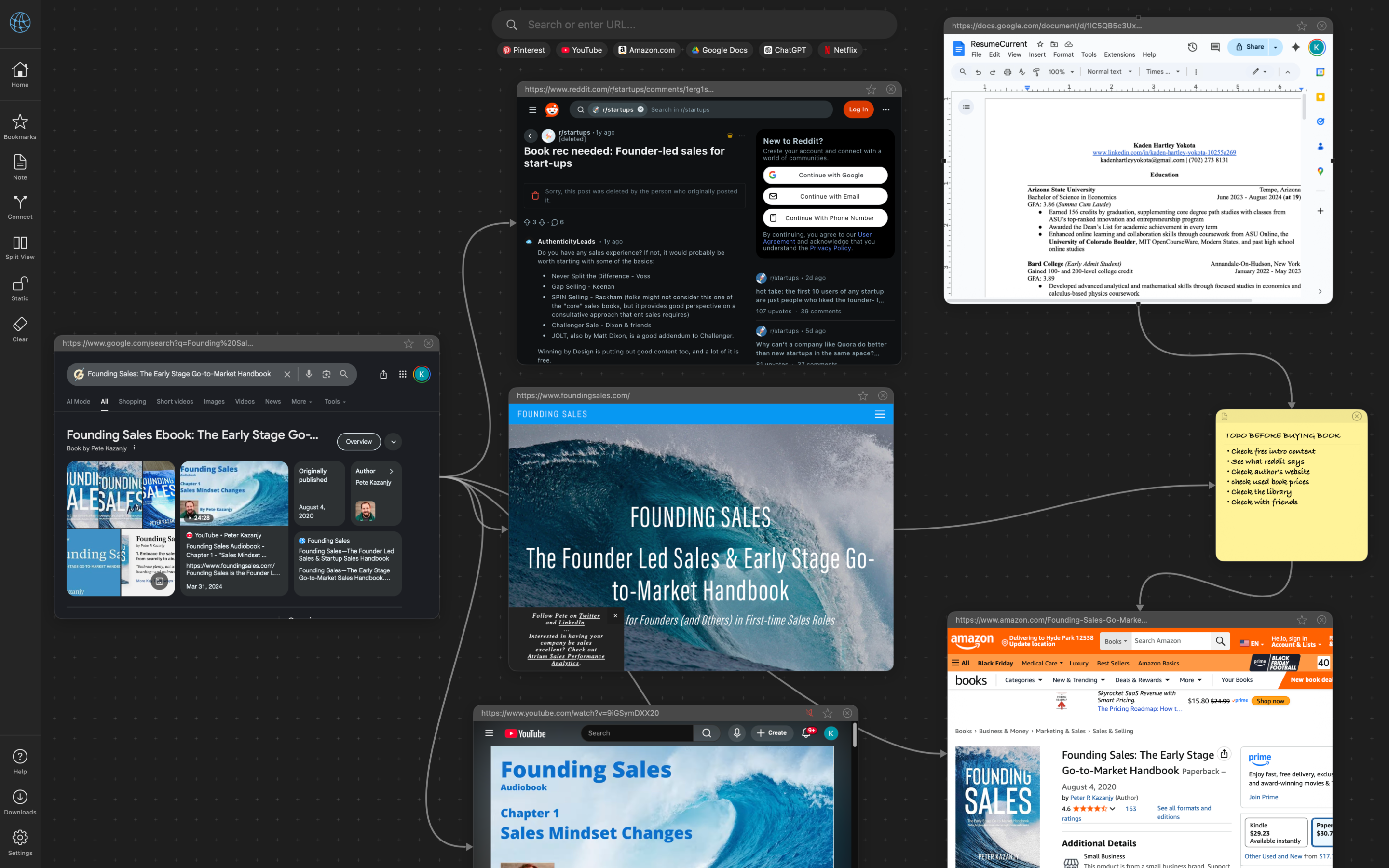 Spider Browser – Visual Research Browser for macOS | Infinite Canvas ...